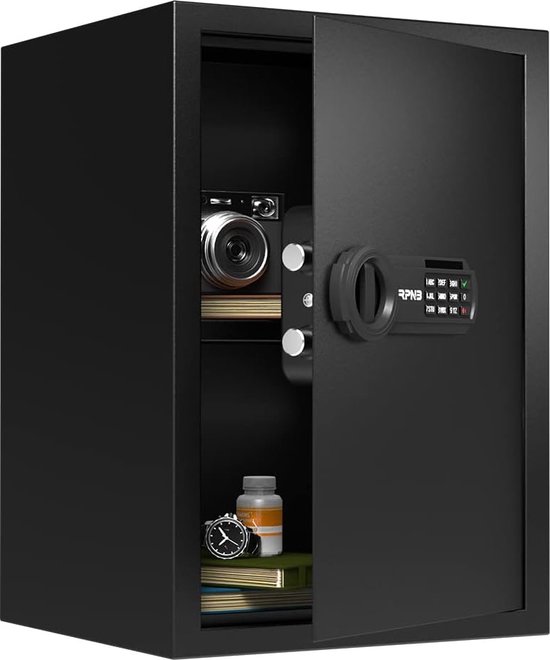 RPNB Kluis Brandwerend – Kluis Met Cijferslot – Kluis – Elektronische ...