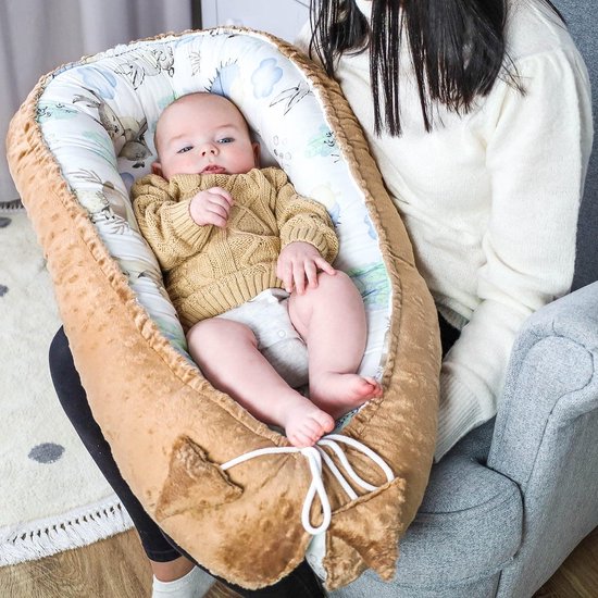 Warm nest baby 90x50 cm - knuffelnest pasgeboren nest winter/herfst ...