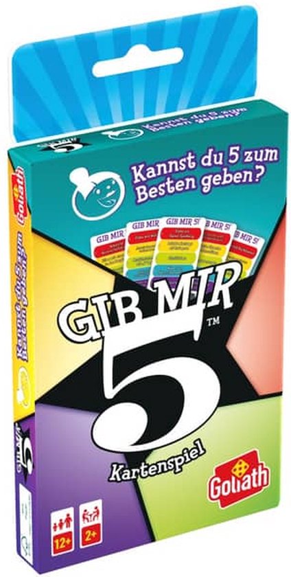 Geef me 5 - pak kaarten (DE)gib mir 5 | Games | bol