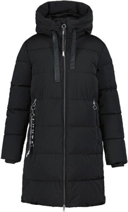 Luhta Hellanmaa Coat Black - Winterjas Voor Dames - Parka - Zwart - 40 ...