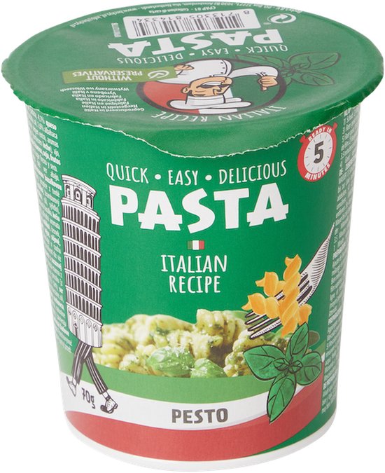 5 x Instant Pasta 30g- Italian Recipe - Quick Easy Delicious - Smaak ...
