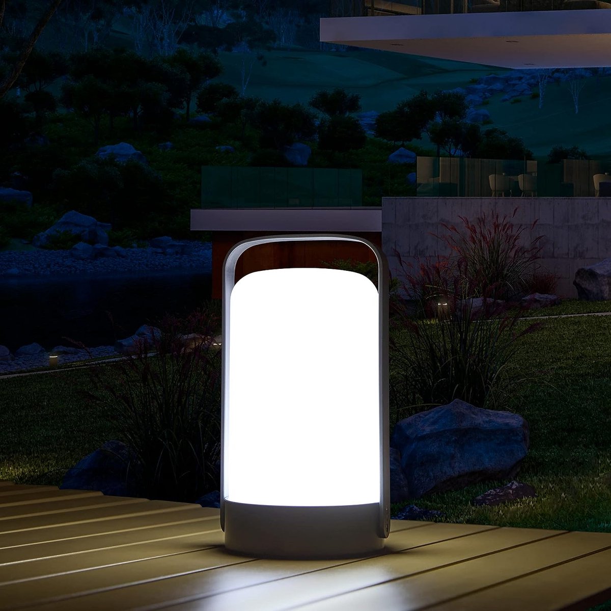 Paco Home Tafelverlichting In- en Outdoor Tafellamp Accu Terras Tuin ...