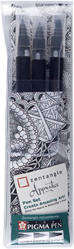 Zentangle apprentice Pen Set 3 pennen | bol