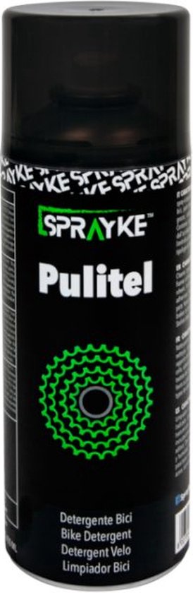 SPRAYKE Pulitel Bike Detergent Cleaner Waterafstotend 400ml | bol