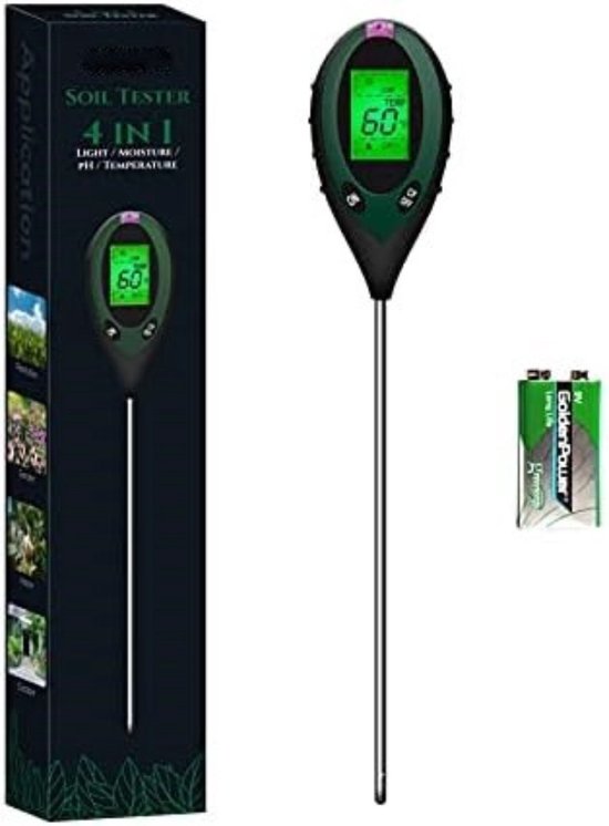 Vochtmeter Planten - Vochtigheidsmeter Planten - Groen | bol