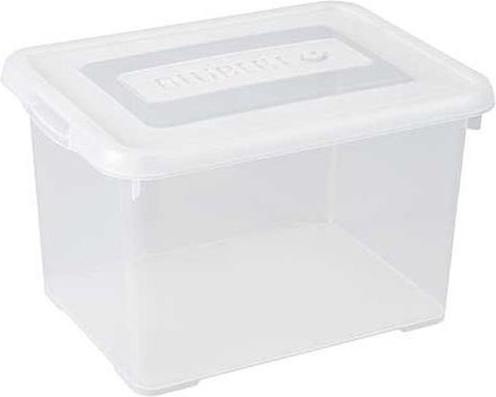 HANDY BOX 20L 40X29X25CM TRANSPARANT - 9 STUKS | bol