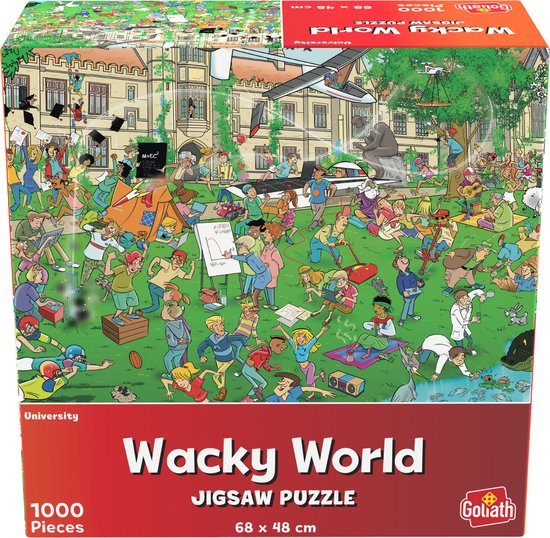 Wacky World University legpuzzel 1000 stukjes | bol