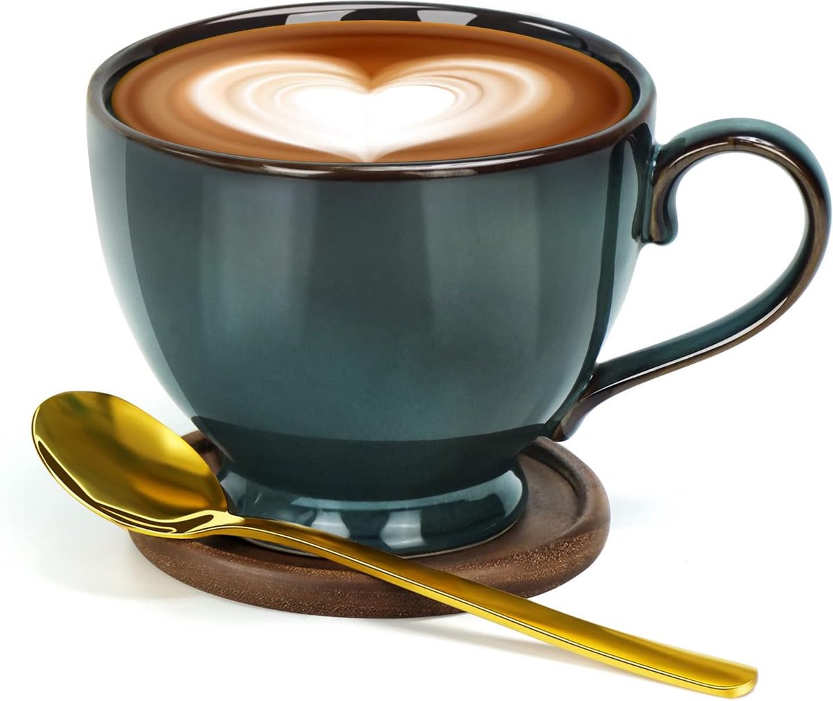 Tasses à café, grande tasse à café, 500 ml, grandes tasses à café en ...