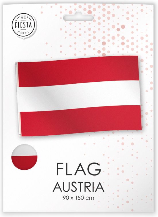 Vlag Oostenrijk 150 x 90 cm | bol