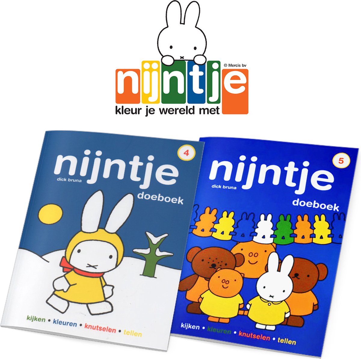 Nijntje boeken voordeelbundel - 2 doeboeken van Nijntje - Doeboek 2 tot ...