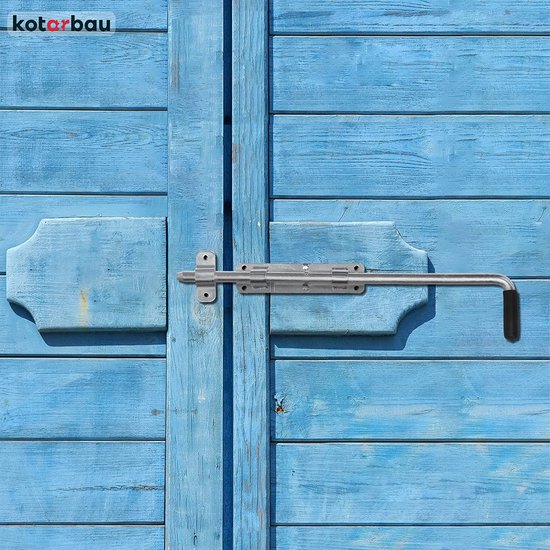 boutgrendel 420 mm, deurgrendel, vergrendeling, deurschuiven ...