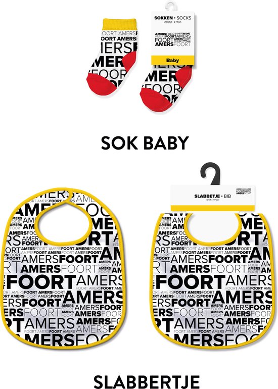 Baby cadeautjes en kraamcadeautjes - Slabbertje en sokken met tekst ...