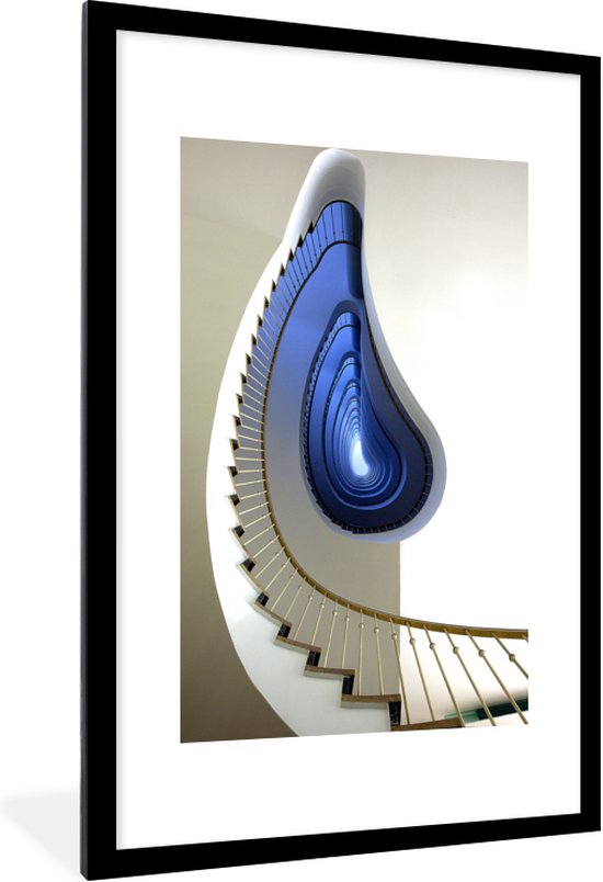 Fotolijst incl. Poster - Infinity steps - 60x90 cm - Posterlijst | bol