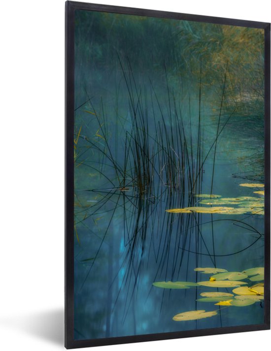 Fotolijst incl. Poster - Aqua - 80x120 cm - Posterlijst | bol