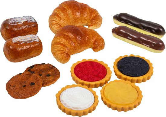 Koek en gebak 12-delige set kunststof | Educo | Games | bol