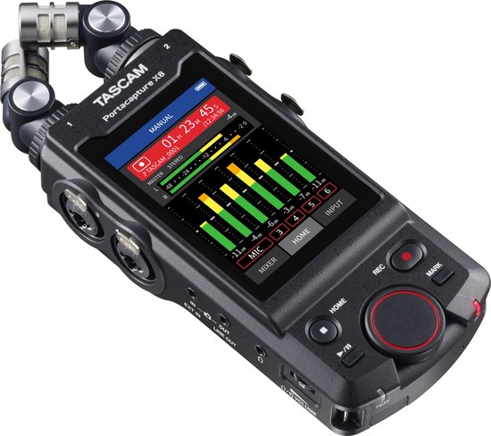Tascam Portacapture X8 - Multitrack mobiele recorder | bol