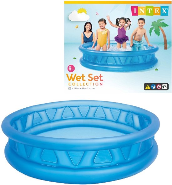 Intex Soft Side Pool - Opblaaszwembad - Ø 188 x 46 cm | bol