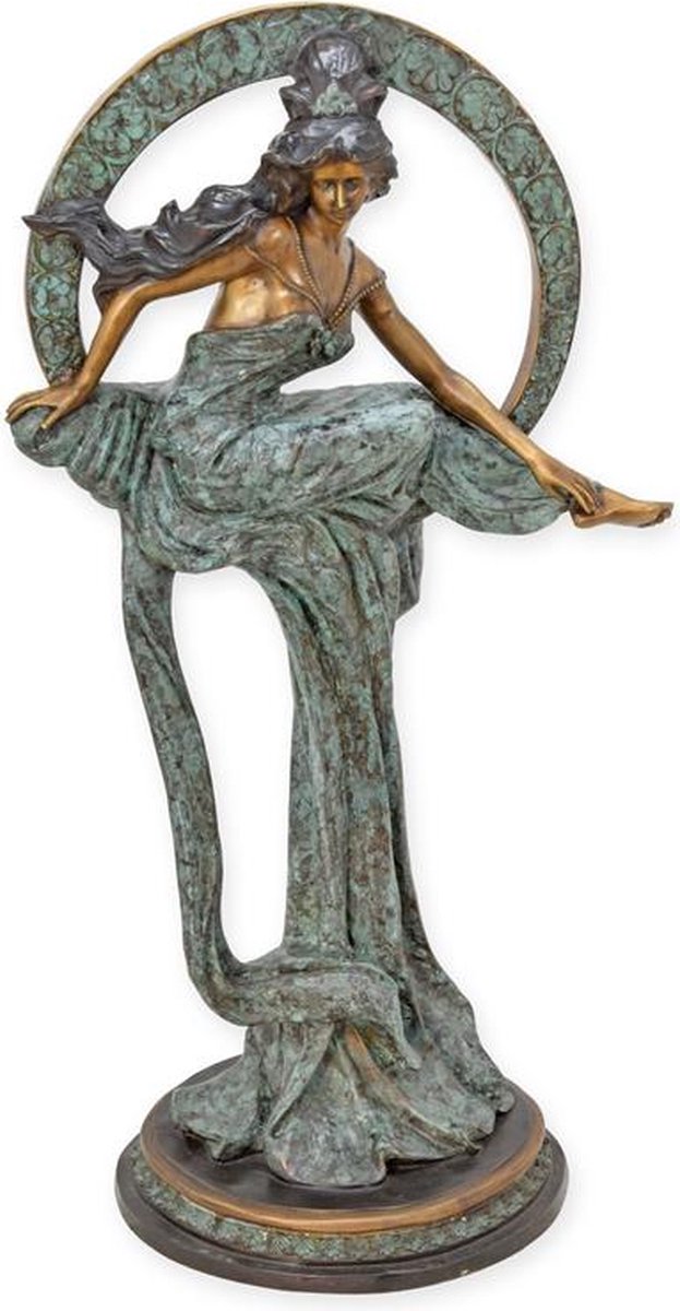 Statue en bronze - Alphonse Mucha - Femme - sculpture - 120 cm de haut ...