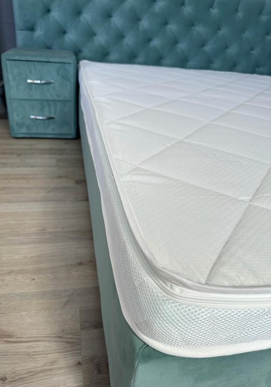 120x200 Topper Topdek Luxe Bamboo - 3D XL HYBRID Koudschuim Topmatras ...
