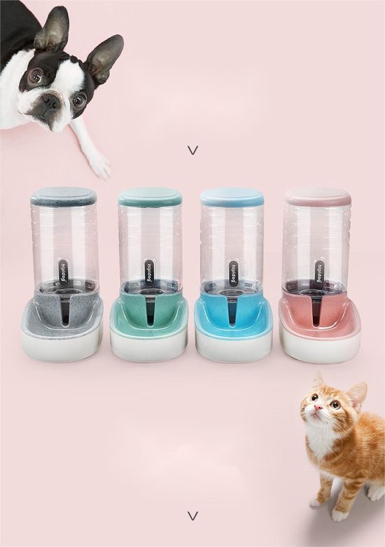 Hipidog - Automatische watervoederbak voor dieren - Kat en hond ...