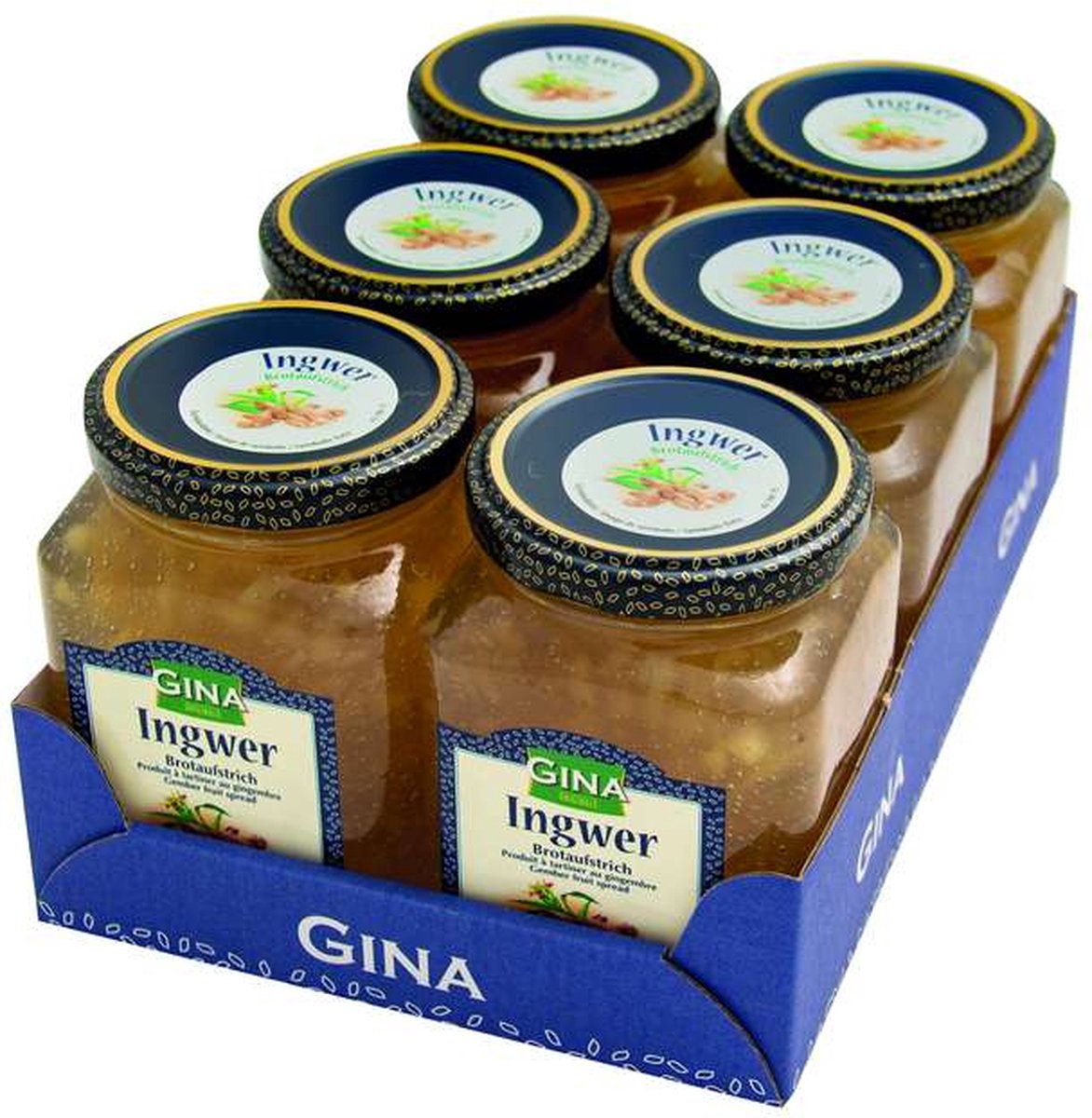 Gember Jam 400 gram - Doos 6 stuks | bol