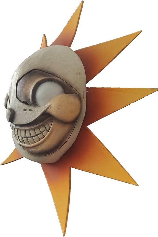 Security Breach Sun and Moon Clown Mask FNAF Sundrop Moondrop Cosplay ...
