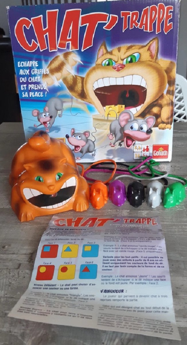 Chat' Trappe muizenval spel - goliath | Games | bol