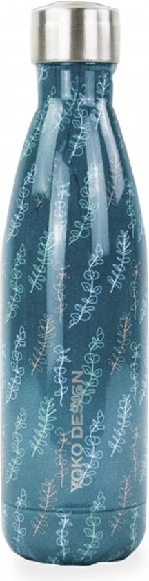 Yoko Design isothermische drinkfles 500 ml Eucalyptus | bol