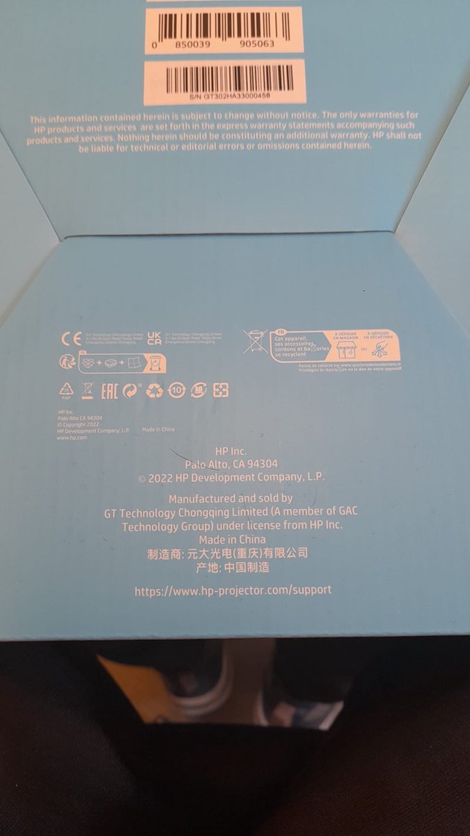 HP Full HD video Projector - CC500 - 3in1 - Promobundel - 4K TV | bol.com