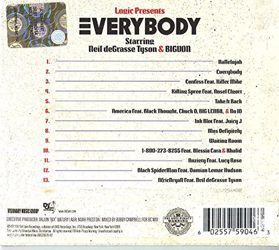 Logic - Everybody, Logic | Muziek | bol