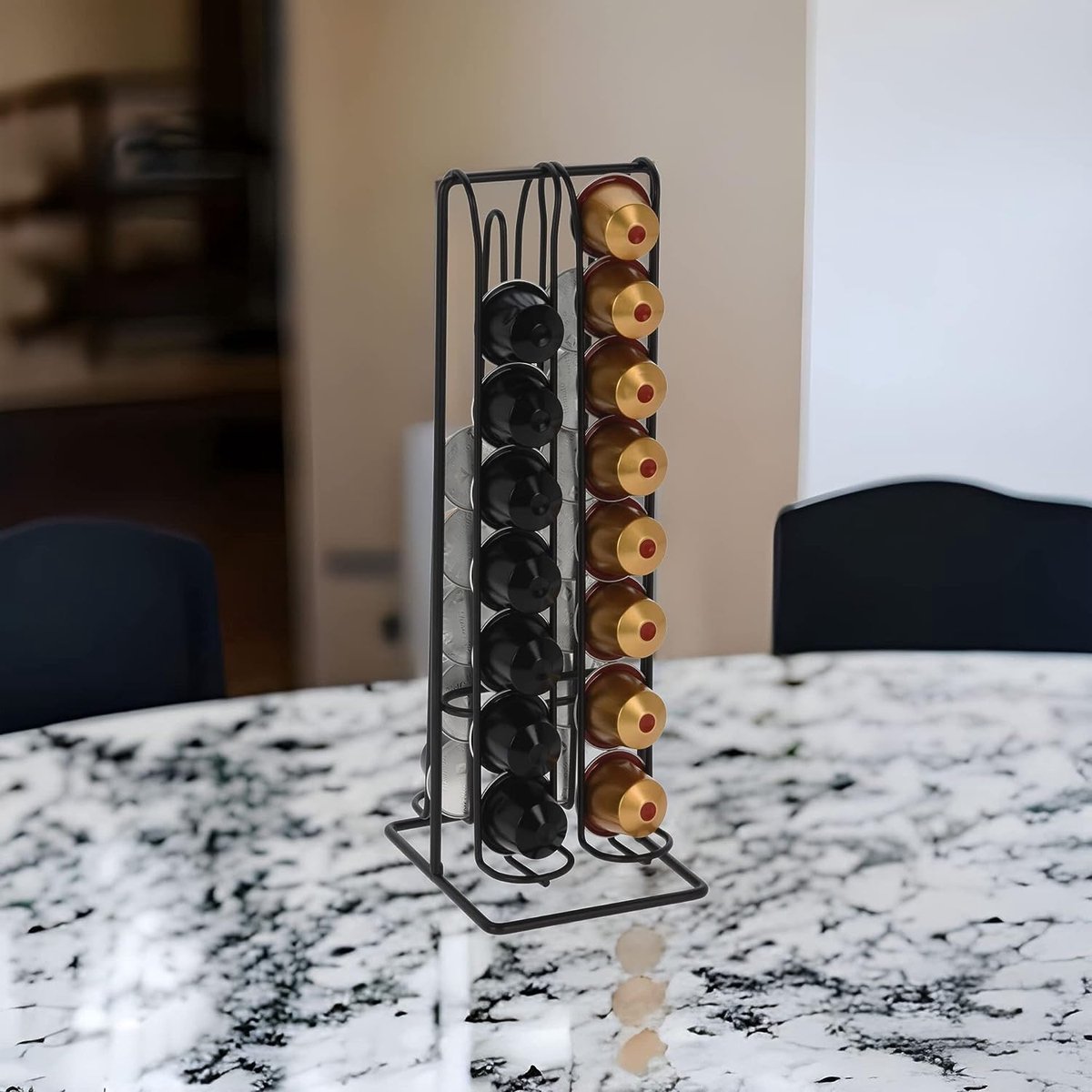 Capsulehouder capsulehouder koffiecapsulehouder voor 32 stuks Nespresso ...
