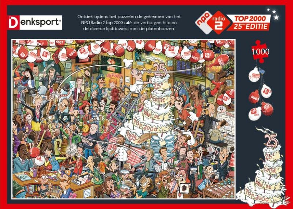 Denksport - Top 2000 limited legpuzzel | Games | bol
