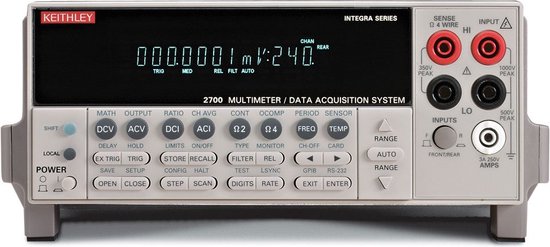 Keithley 2700/ E - Digitale multimeter / data-acquisitiesysteem, 220 V ...