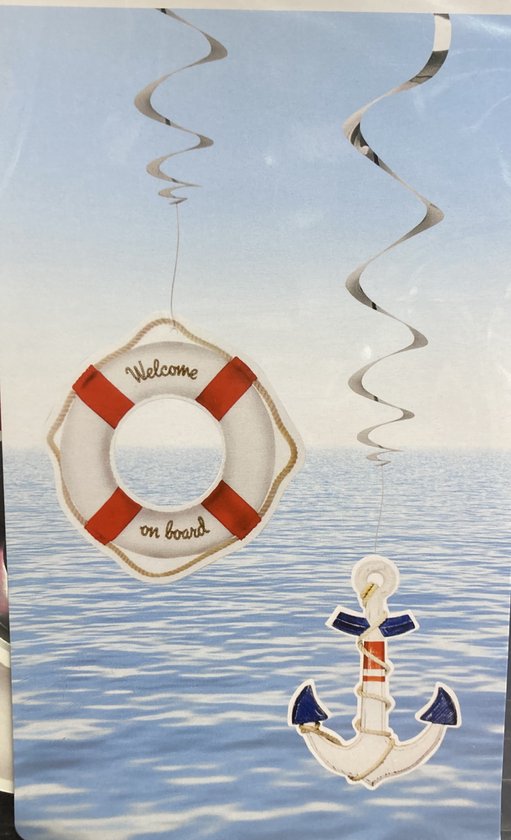 2 Decoratieswirls Navy | bol