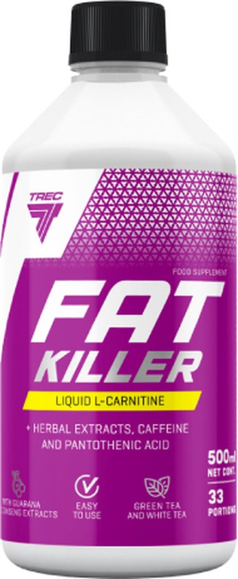 Trec Nutrition - L-carnitine - Fat killer - liquid 500ml - tropical | bol