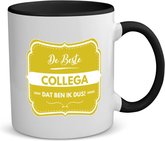Akyol - de beste collega, dat ben ik dus koffiemok - theemok - zwart ...