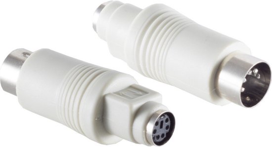 PS/2 (v) - DIN 5-pins (m) toetsenbord adapter / beige | bol