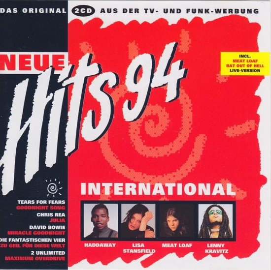 Neue Hits 94 International - De Grootste hits uit 1994 - Dubbel cd - Haddaway,... | bol