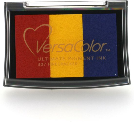 Tsukineko VersaColor Multi Color Stempelkussen Firecracker | bol