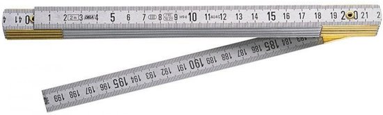 Plooimeter in duraluminium-2 meter | bol