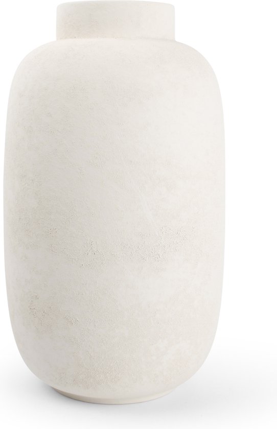 Salt&Pepper Vaas 20xH34cm wit Bullet | bol