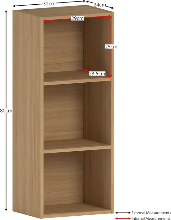 Boekenkast - modern wall decoration, bookcase | bol