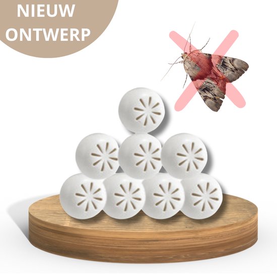 Mottenballen Mottenval - Motten Bestrijden - Mottenbal - 8 Stuks | bol