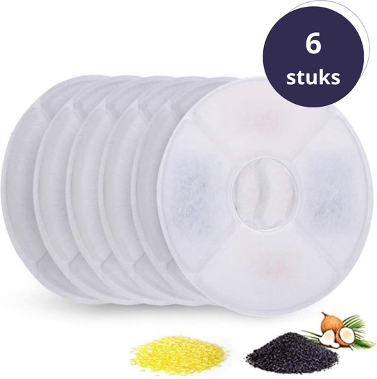 Behave Drinkfontein Filters - Ronde Filters van Carbon - Kattenfontein ...