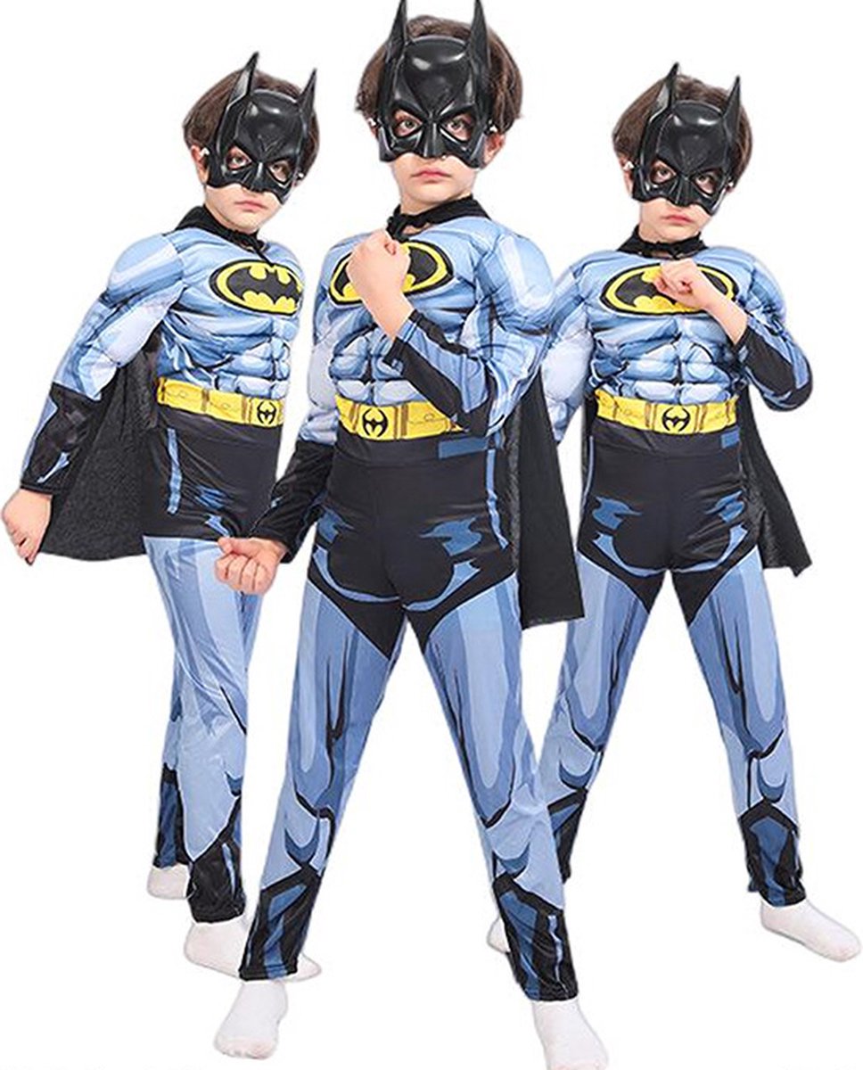 Batman Gotham Halloween en Carnaval Kostuum Kinderen Maat M | bol.com