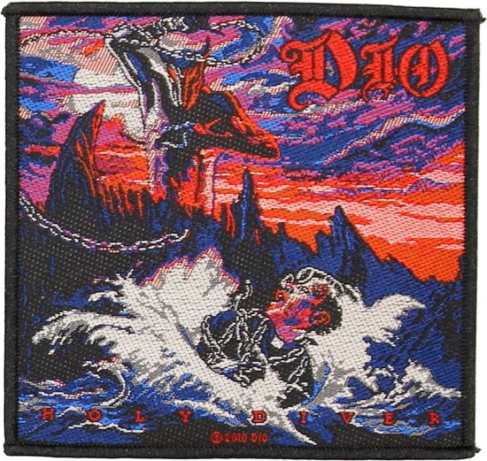 Dio Holy Diver Patch 10 x 10 cm - Officiële Merchandise | bol.com