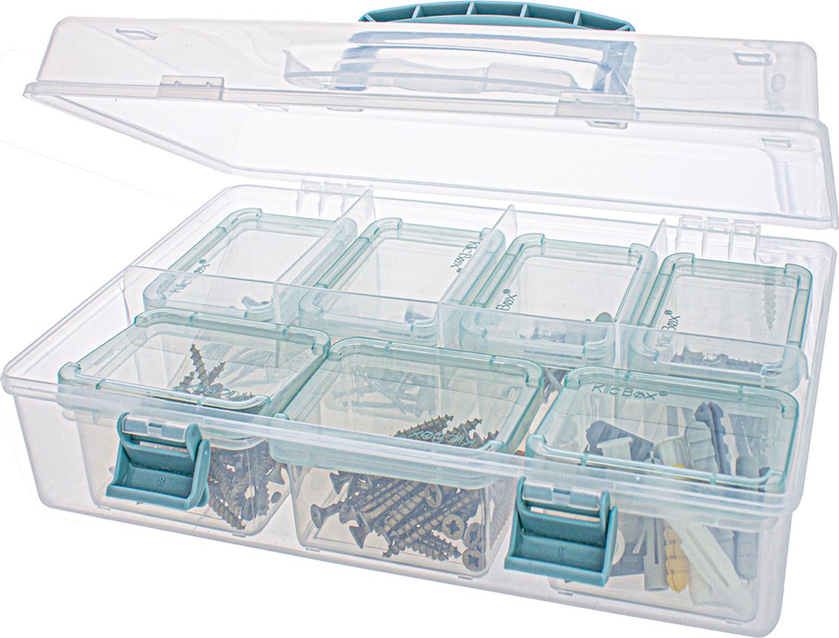 Multibox - Opbergdoos met deksel - Sorteerdoos voor kleine onderdelen ...