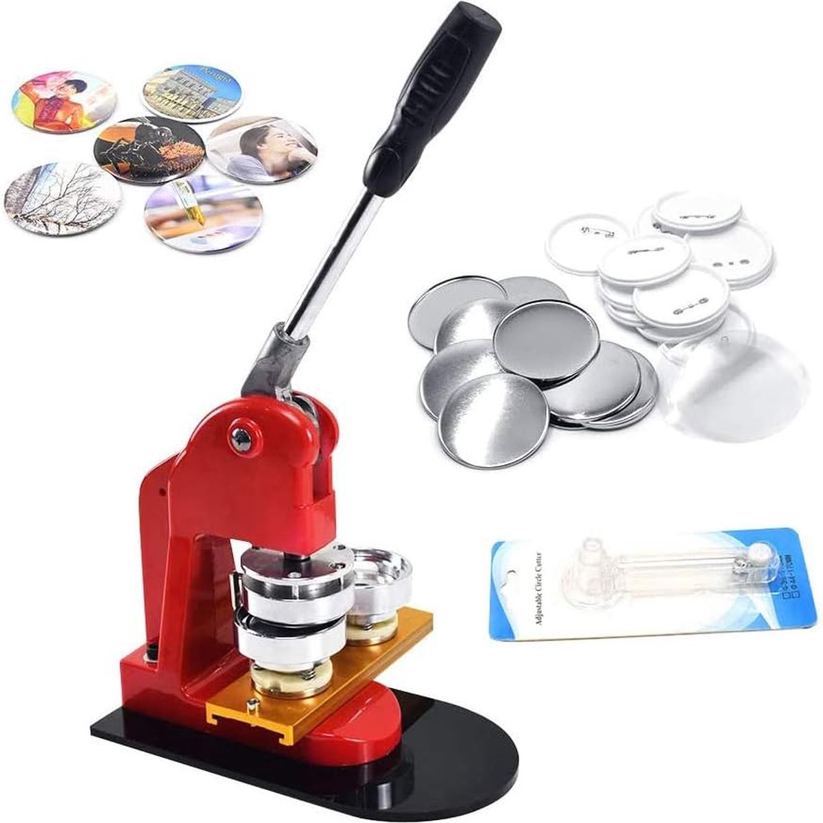 Elysium - Buttonmachine - Buttons Maken - Badge Maker - Naambadge | bol.com