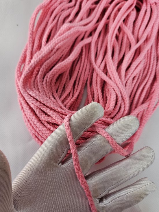 Touw Roze - 5 Meter - Dikke Koord - Bind draad - | bol