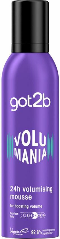 Got2b Volumania 24H Volumizing Mouse 250 ml | bol